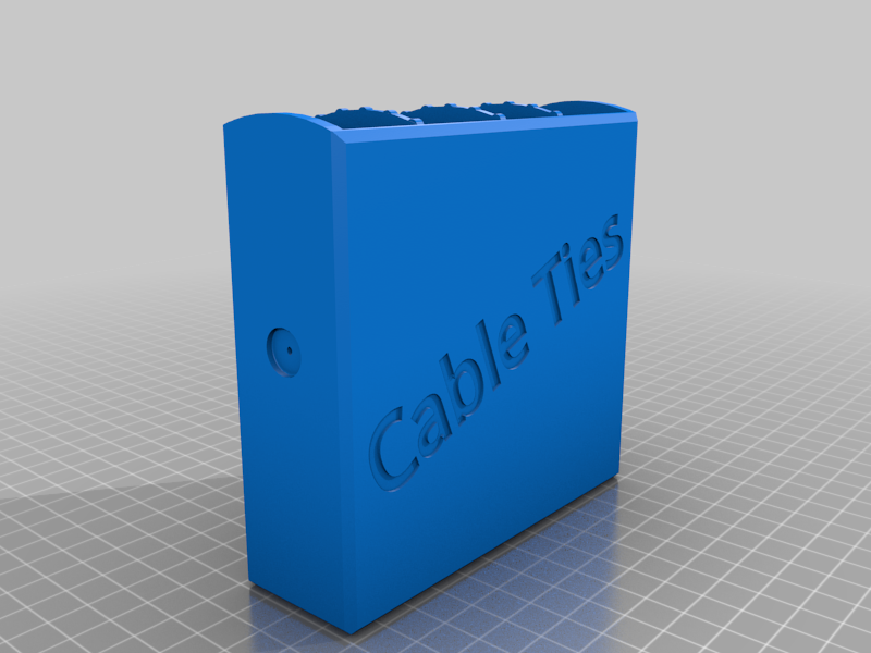 Box for CableTies by Tritschi | Download free STL model | Printables.com