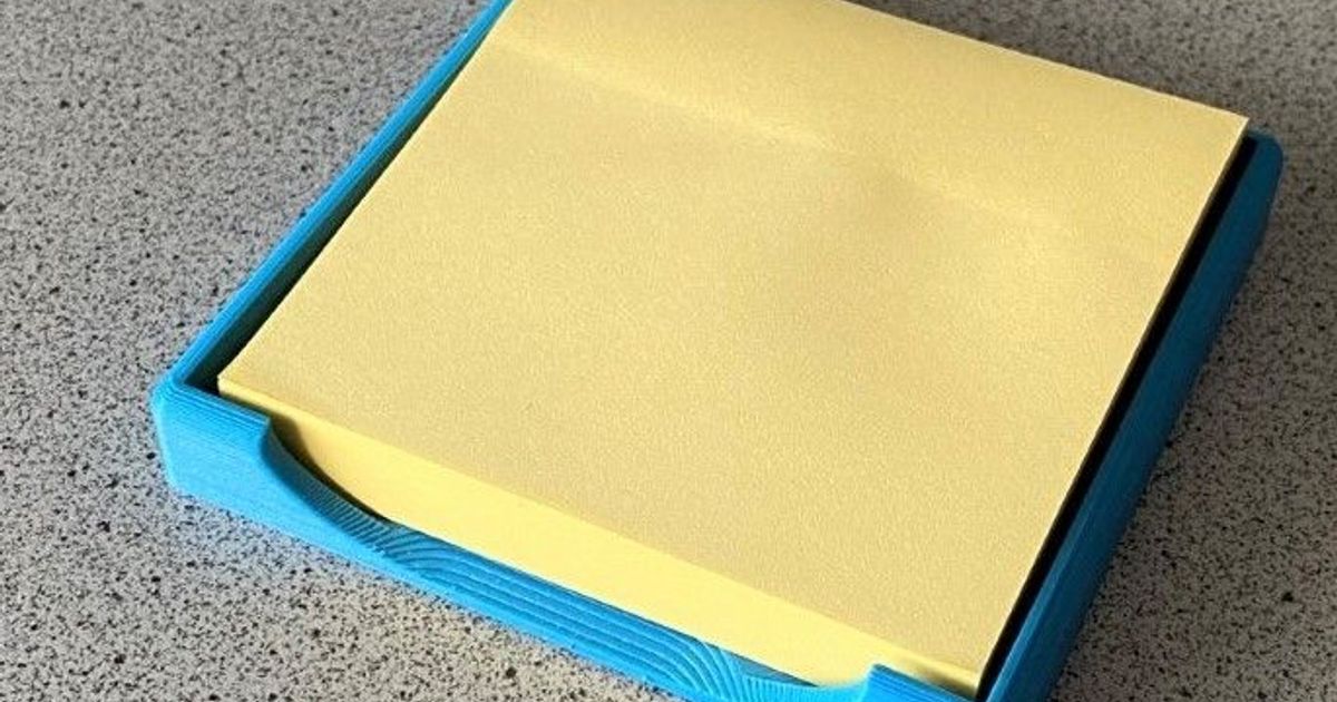 Post-It Box #1001 by Tritschi | Download free STL model | Printables.com