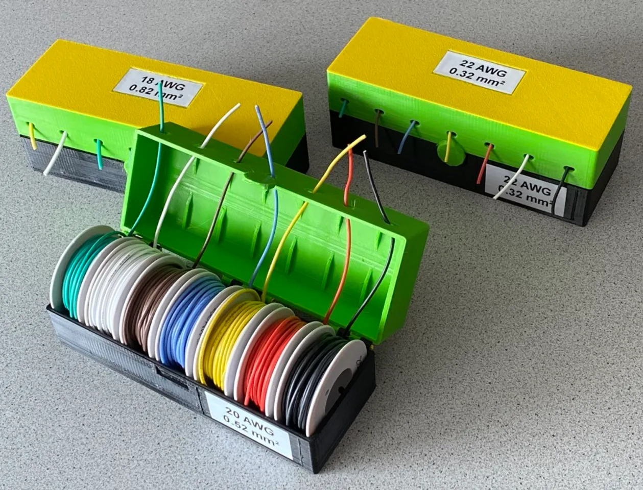 Wire Dispenser / Cable Dispenser by Tritschi | Download free STL model ...