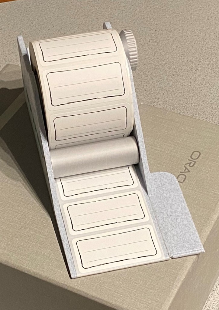 Label Dispenser by Tritschi | Download free STL model | Printables.com