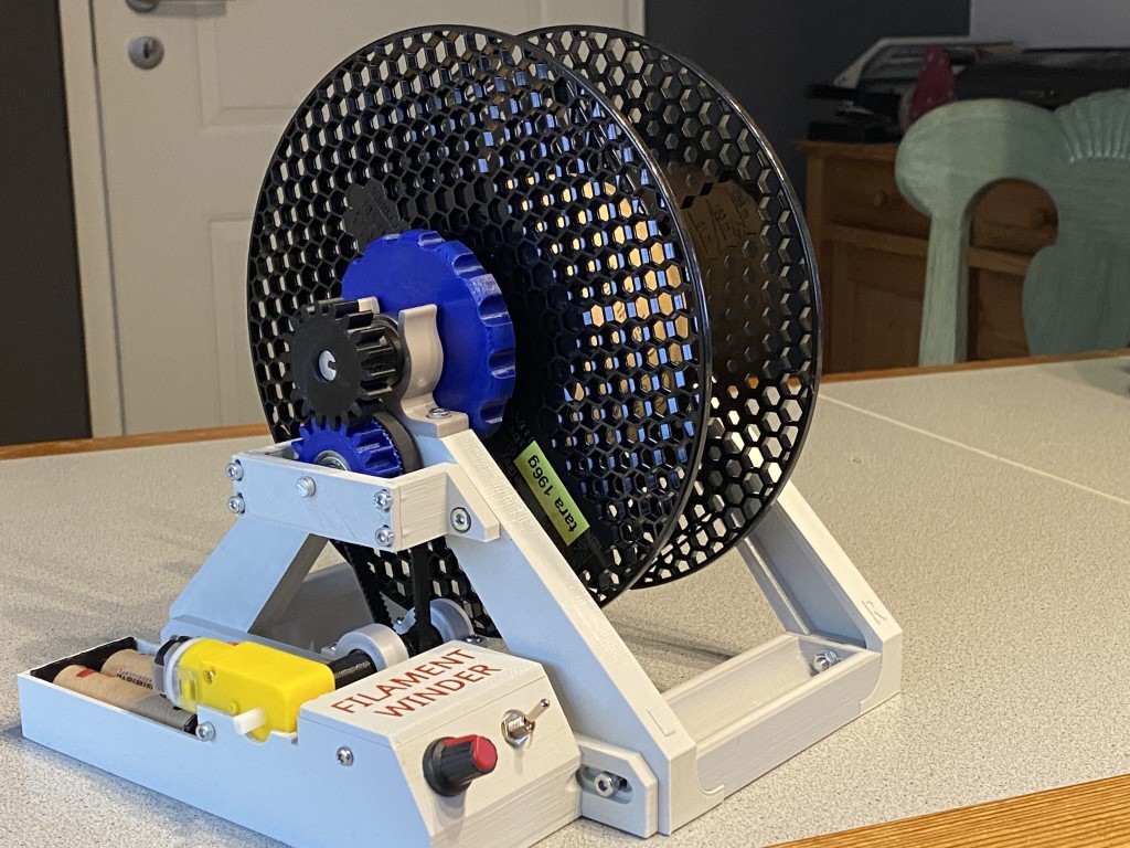 Motorized Filament Spooler par Tritschi | Téléchargez gratuitement un ...