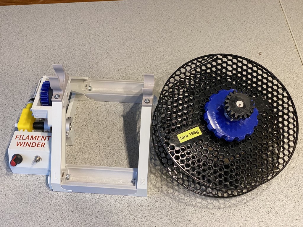 Motorized Filament Spooler par Tritschi | Téléchargez gratuitement un ...