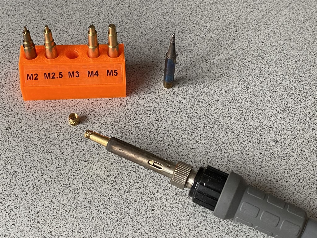 Toolbox for Heat Set Inserts (Melting Threads) Gewindeeinsatz ...