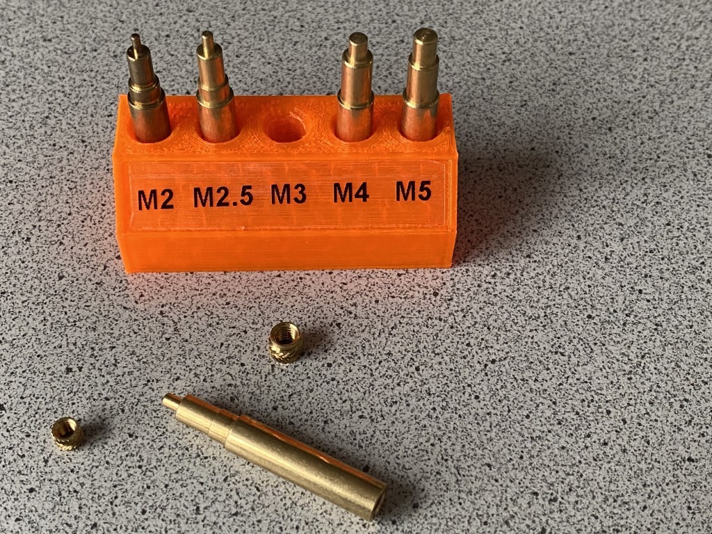 Toolbox for Heat Set Inserts (Melting Threads) Gewindeeinsatz ...