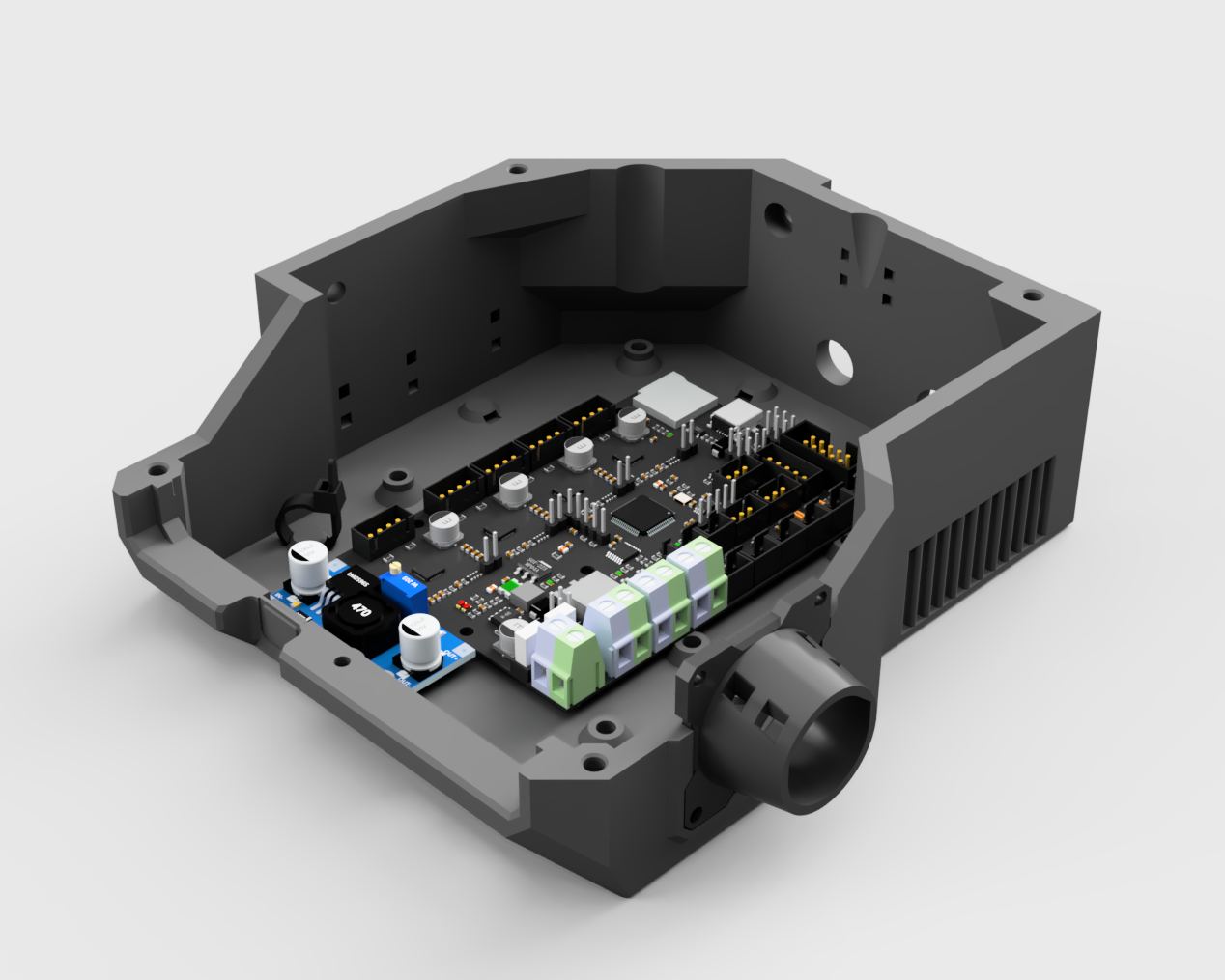 Yet another V-Minion electronics box by dmitrij | Download free STL ...