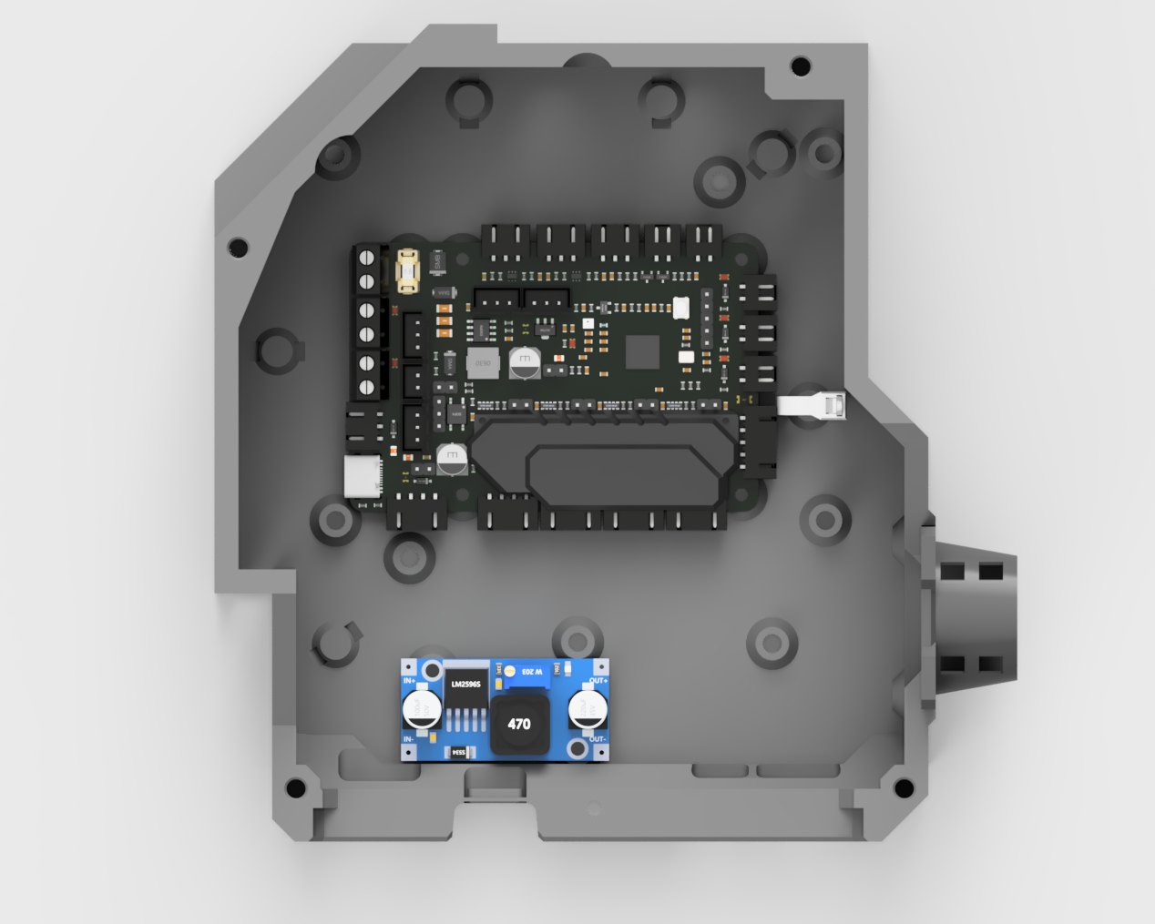Yet another V-Minion electronics box by dmitrij | Download free STL ...
