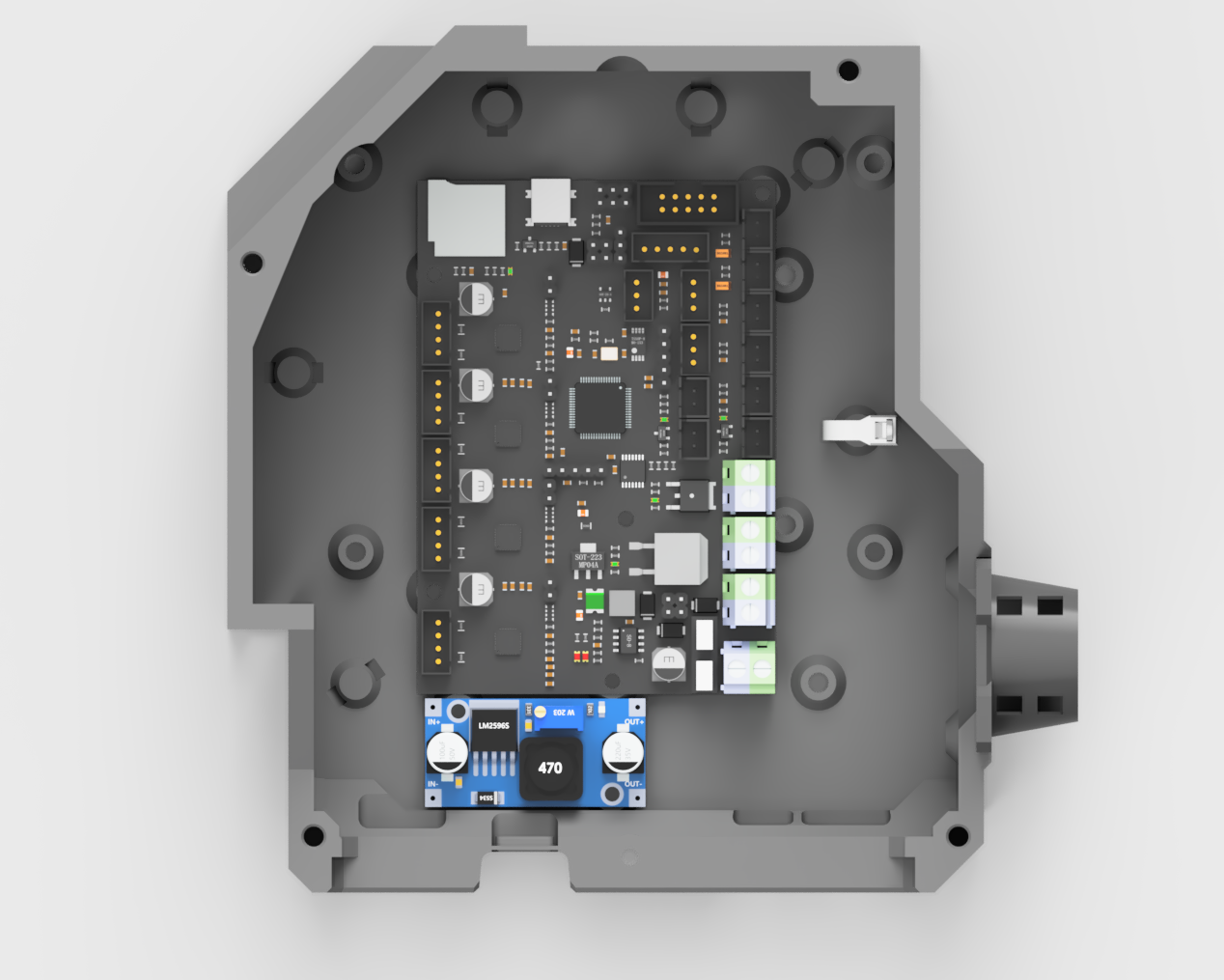 Yet another V-Minion electronics box by dmitrij | Download free STL ...