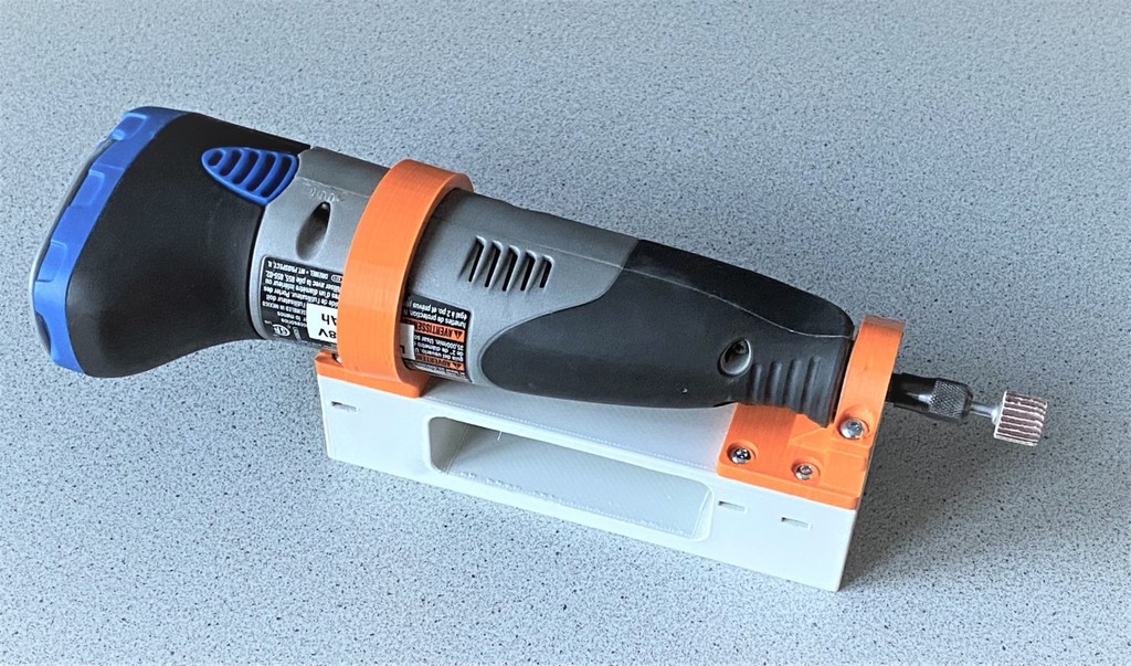 Mounting Jig for Cordless Dremel por Tritschi | Descargar modelo STL ...
