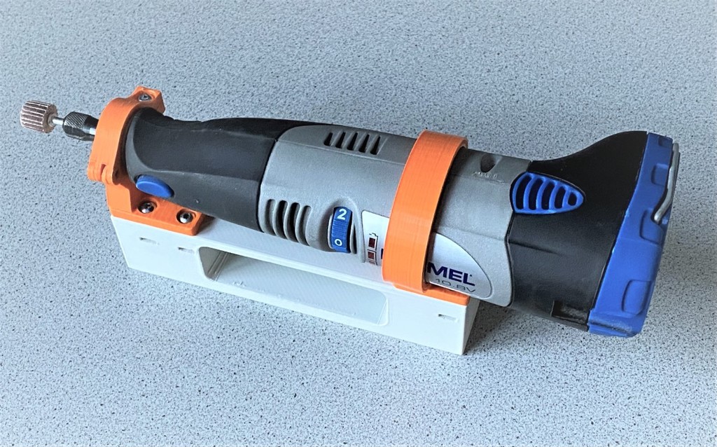 Mounting Jig for Cordless Dremel by Tritschi | Download free STL model ...