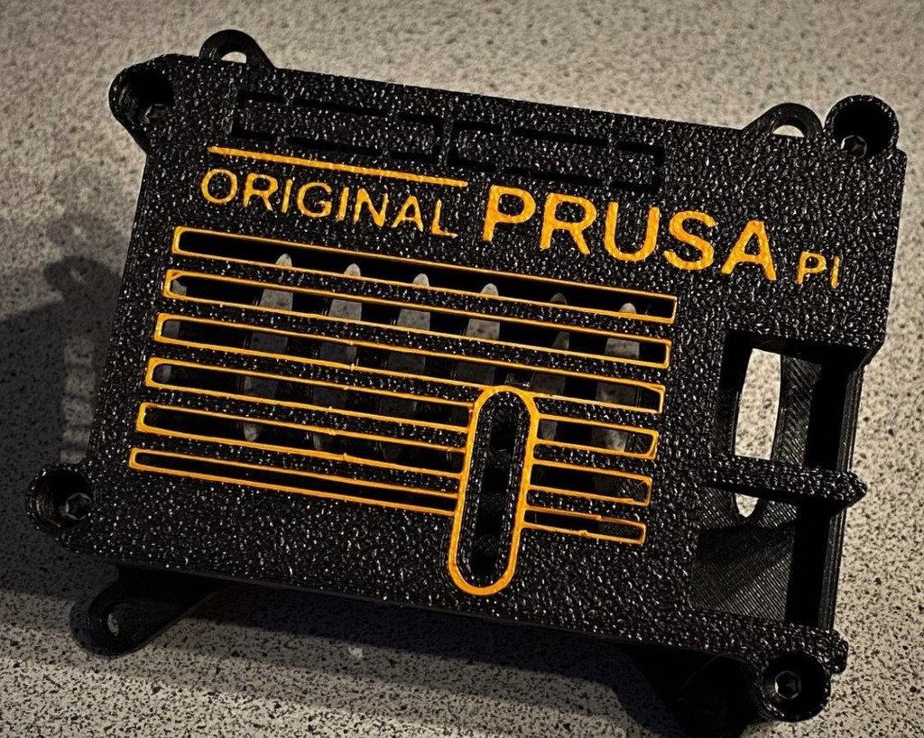 Raspberry Pi 4.0 Case with Camera Slot (Prusa Edition, reworked) by ...