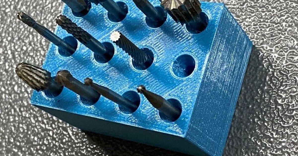 Dremel Tools Holder (Magnetic Case) by Tritschi | Download free STL ...