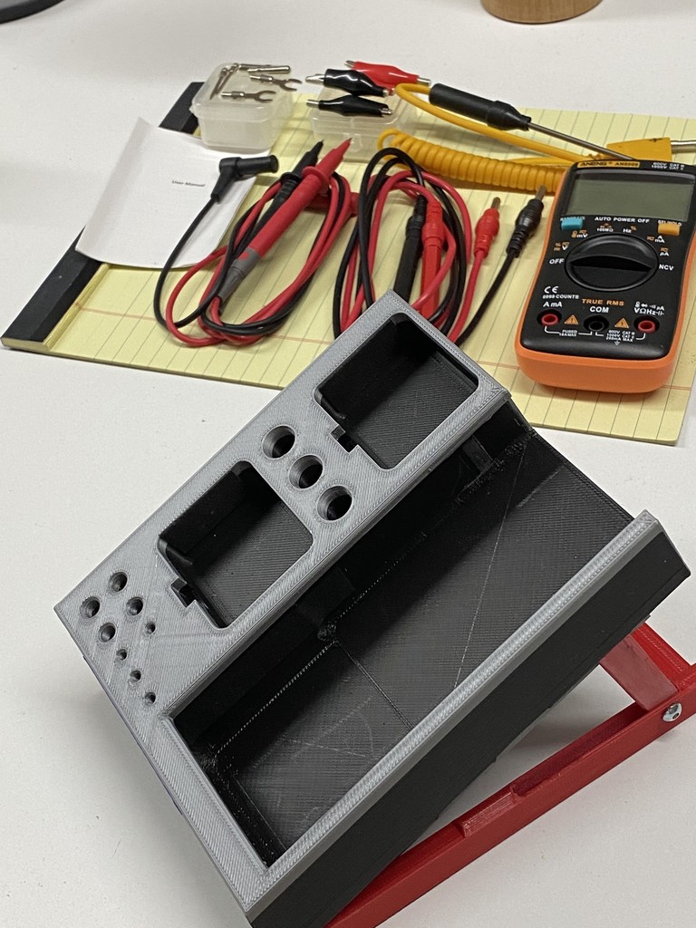 Multimeter Aneng AN8009 Stand Organizer by Tritschi | Download free STL ...