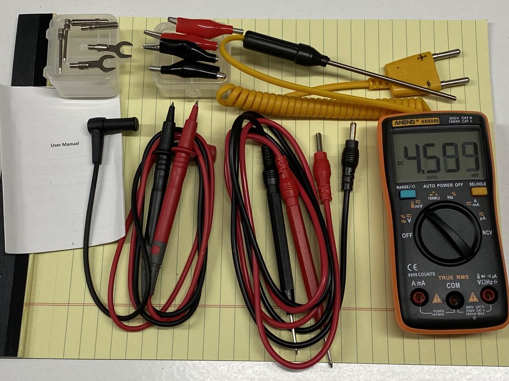 Multimeter Aneng AN8009 Stand Organizer by Tritschi | Download free STL ...