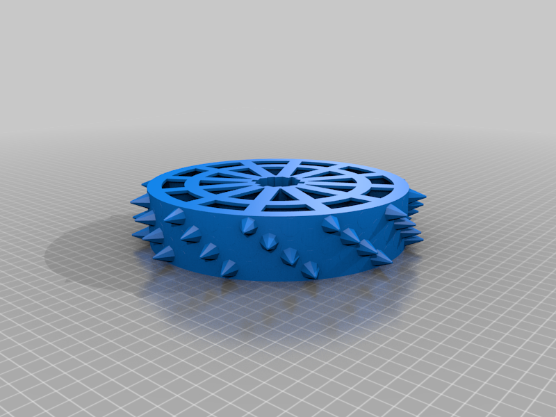 Studded Spike Wheel for Landroid Worx Robot Mower by Tritschi ...