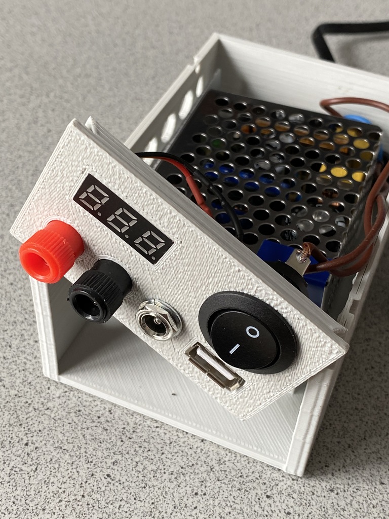 Housing for DC-Power Supply (here 5VDC / 6A) by Tritschi | Download ...