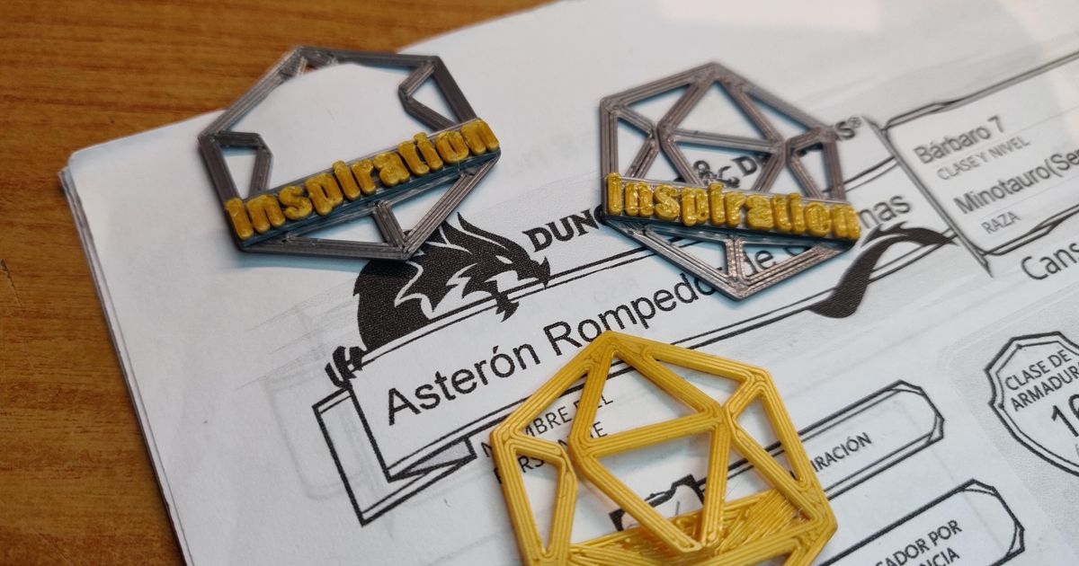 Inspiration token that serves as a paper clip by Warja | Download free ...