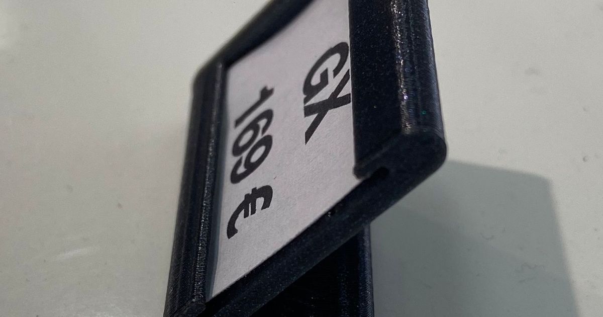 Pricetag da C3Dric | Scarica il modello STL gratuito | Printables.com