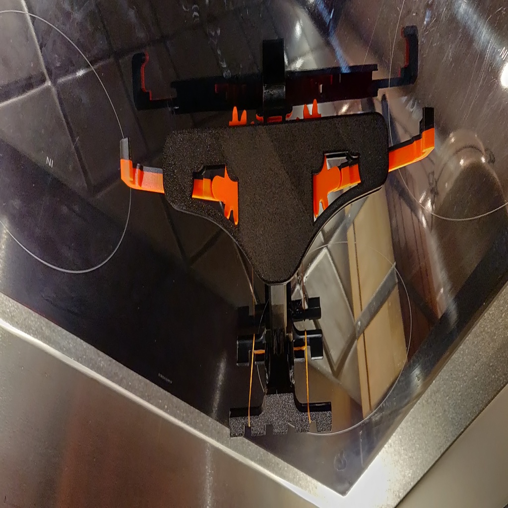 VW T6 7-8-9" Tablet holder by Minus-designs | Download free STL model ...