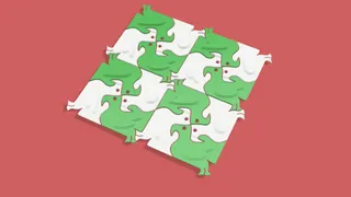 Hyperbolic Tesselation Coaster by Jums | Download free STL model ...