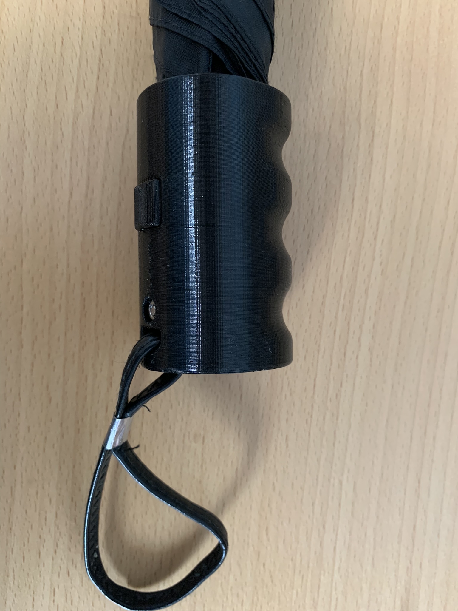 Umbrella Handle with Button by Teraflop | Download free STL model ...