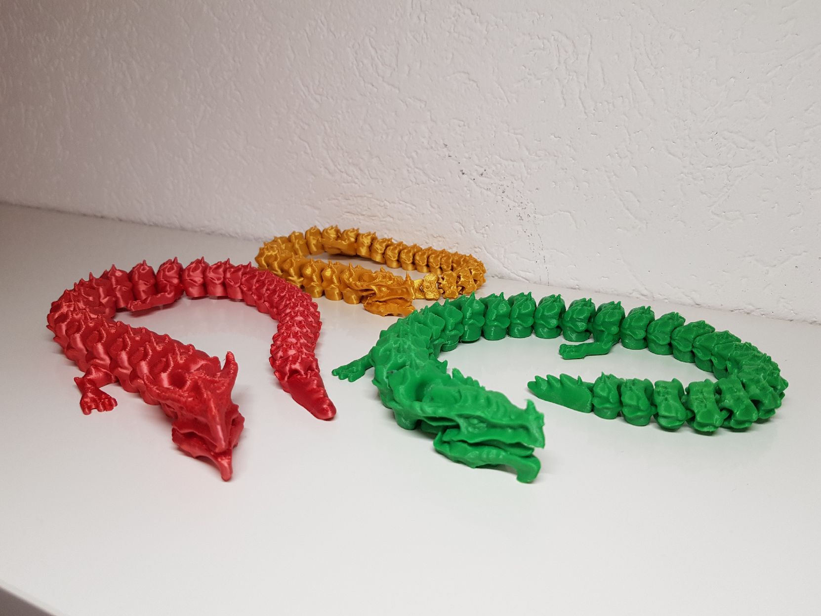 Articulated acadian green dragon por David Kisel | Descargar modelo STL ...