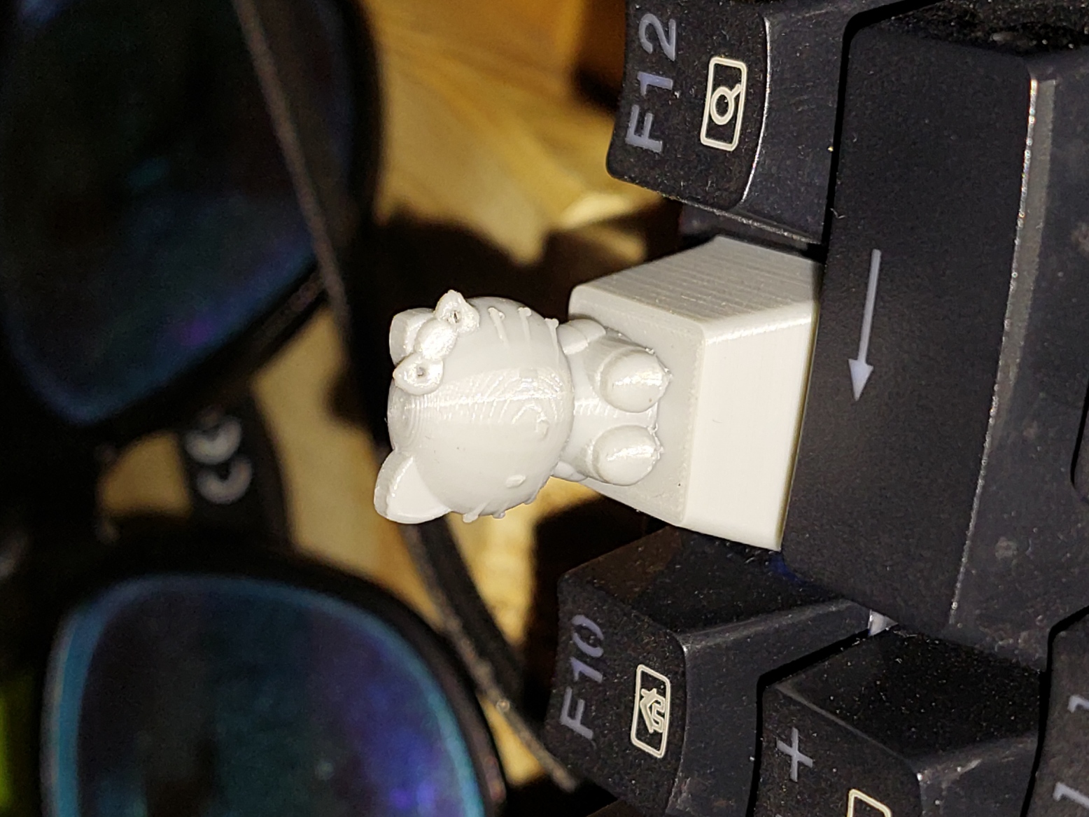 Hello Kitty keycap by Fishir | Download free STL model | Printables.com