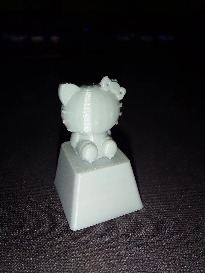 Hello Kitty keycap by Fishir | Download free STL model | Printables.com
