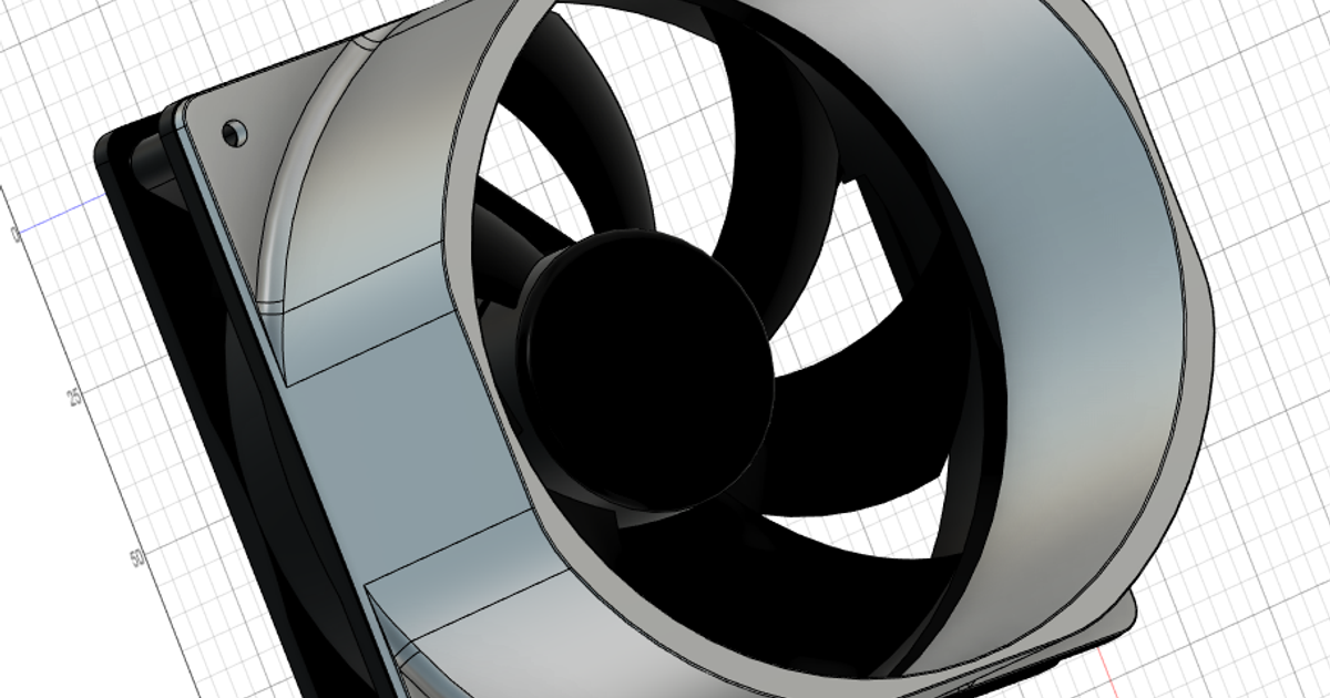 Lian Li O11 XL - 120mm Fan Duct by Supahobnobba | Download free STL ...
