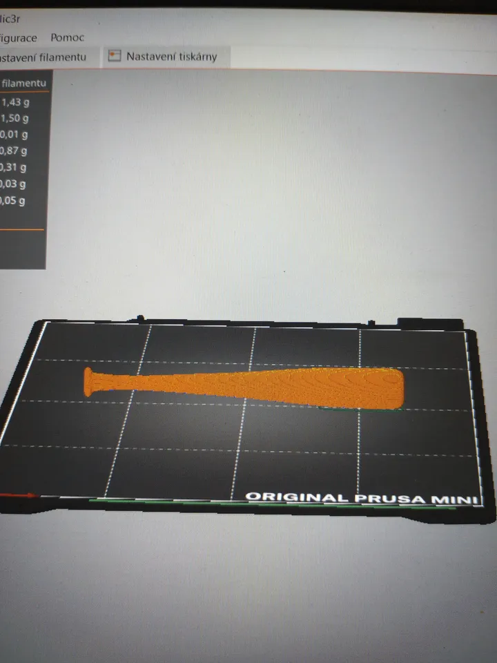 Baseball bat by Tadeáš Uhlíř | Download free STL model | Printables.com