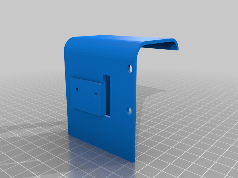 Fokoos Odin-5 F3 Fan cover with bltouch mount and Z-limit switch mount ...
