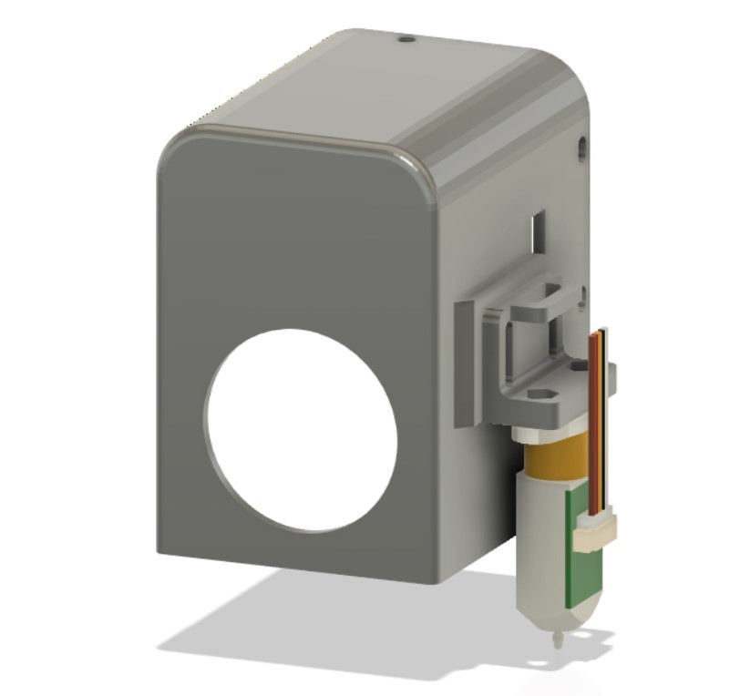 Fokoos Odin-5 F3 Fan cover with bltouch mount and Z-limit switch mount ...