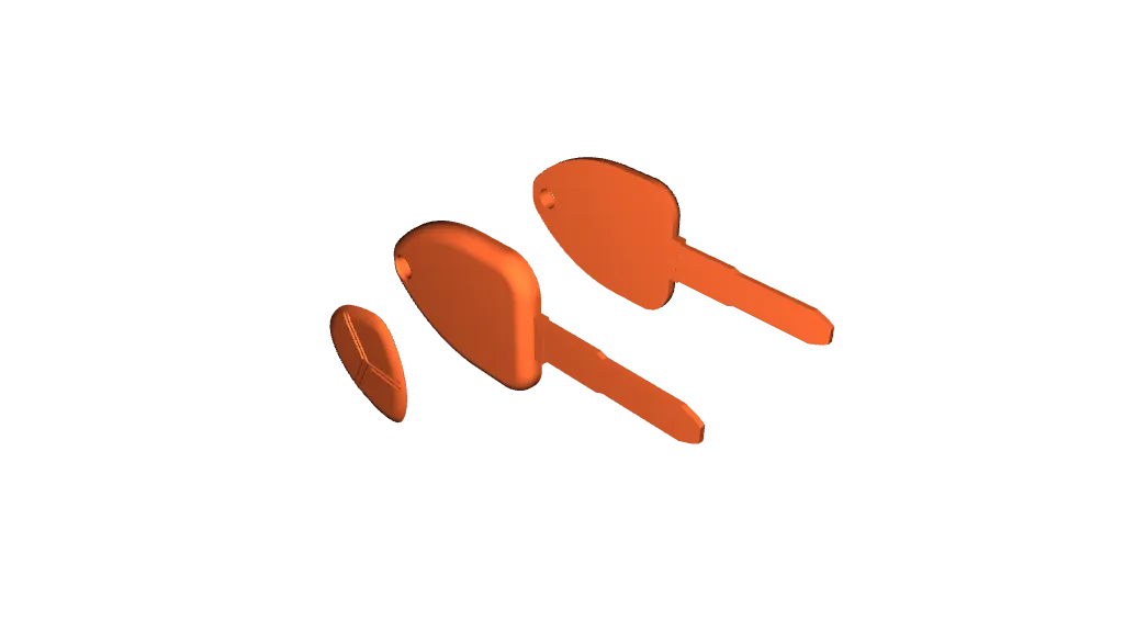 ferrari key by Haqbany | Download free STL model | Printables.com