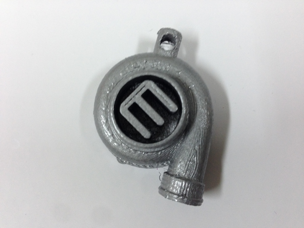 Turbocharger Keychain by Haqbany | Download free STL model | Printables.com