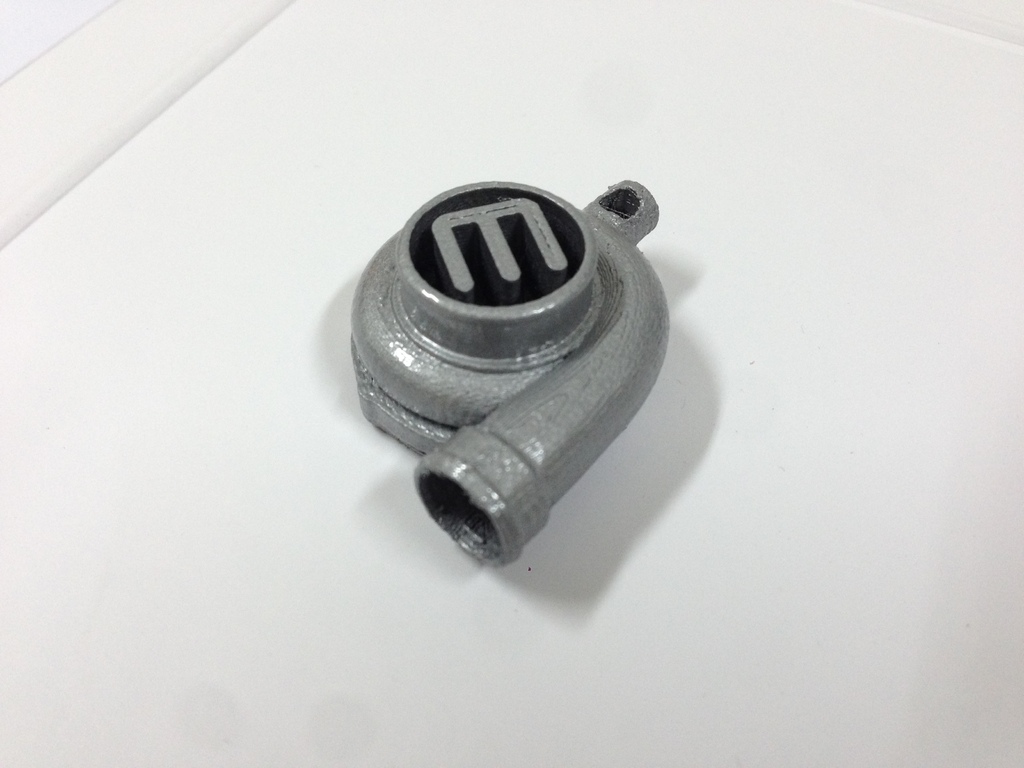 Turbocharger Keychain by Haqbany | Download free STL model | Printables.com