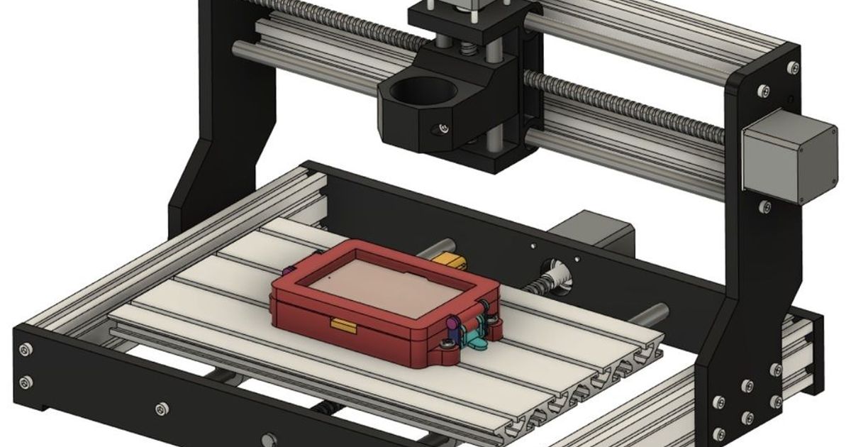 3018 CNC PCB Jig by Charleszard | Download free STL model | Printables.com