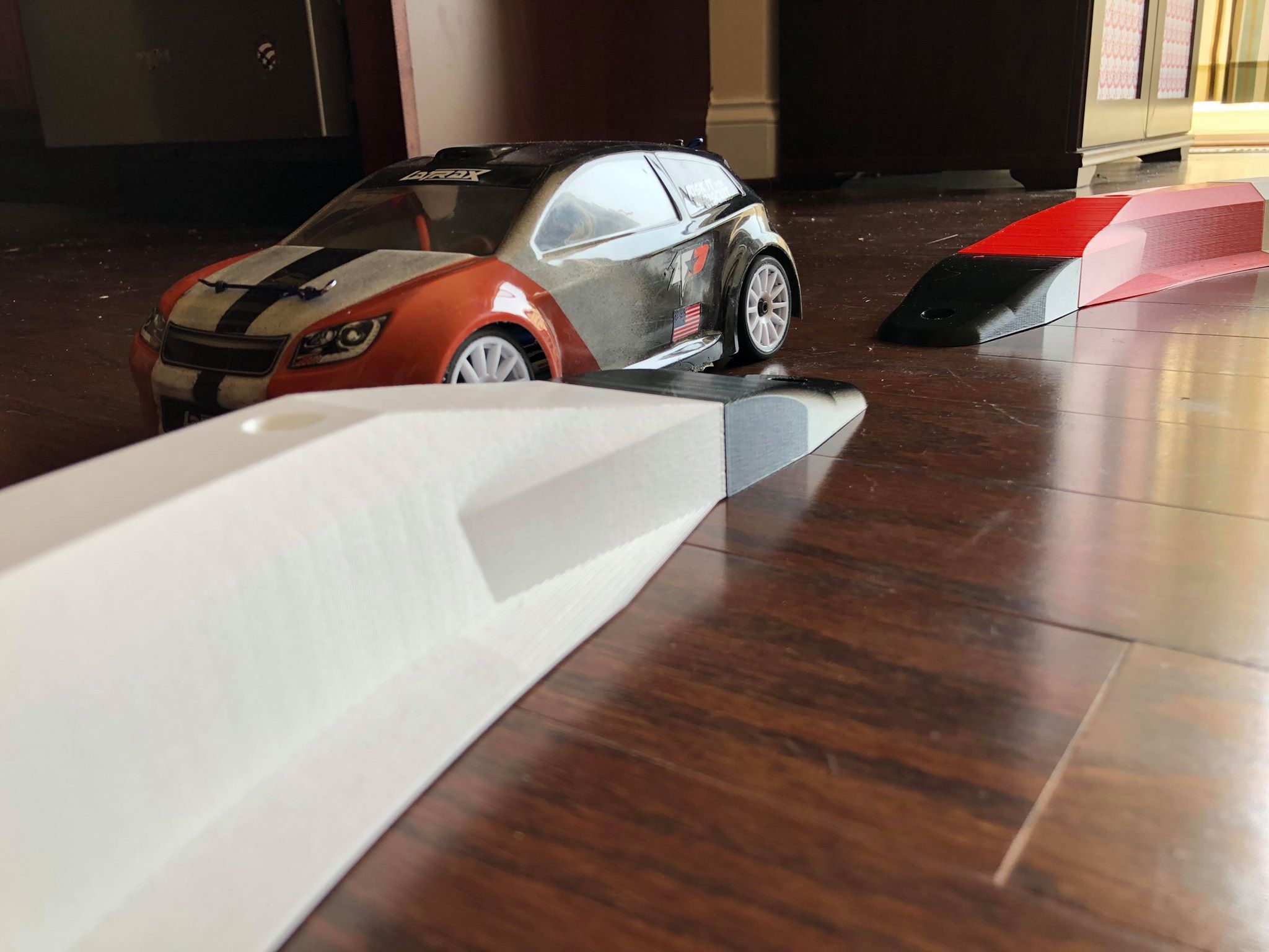 RC Track Barrier compatible with Mini-Z foam border par Spare-Time ...