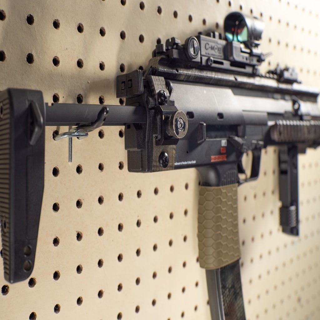 Elite Force HK MP7 A1 AEG - Muzzle Break/Battery Expansion by ...