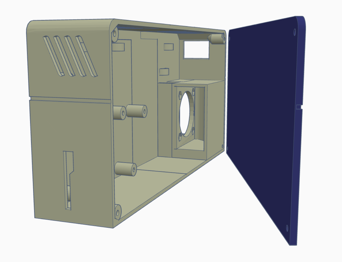 SKR Mini E3 V3 Mini Case, but longer (and wider) by Kuusetsu | Download ...