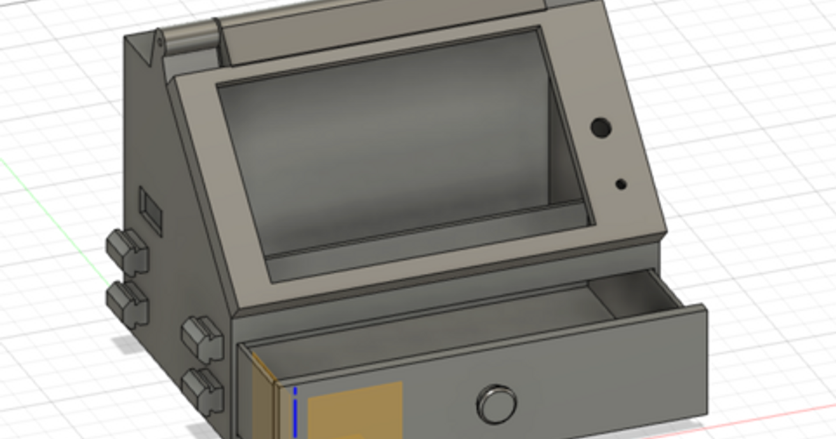 Ender 3 Pro BTT TFT50 Housing by 2A_CaliGuy | Download free STL model ...