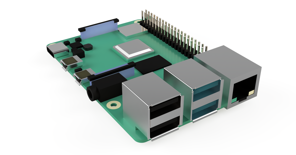 Raspberry Pi 4 von SireInsectus | Kostenloses STL-Modell herunterladen ...