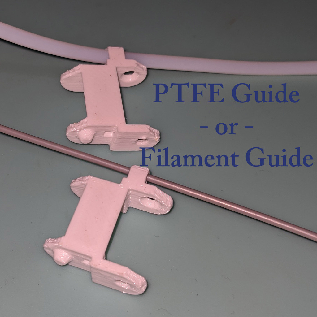 Cable chain link with filament guide by Everett115 | Download free STL ...