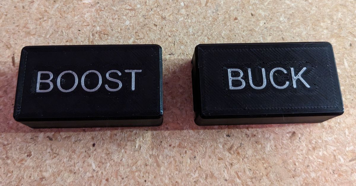 Minimalist Buck/Boost Converter Case by Jan_P | Download free STL model ...