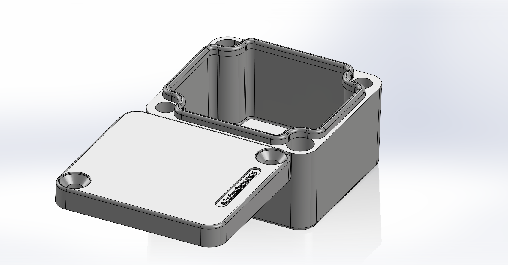 Plastic Enclosure by Mechanical Stuff | Download free STL model ...
