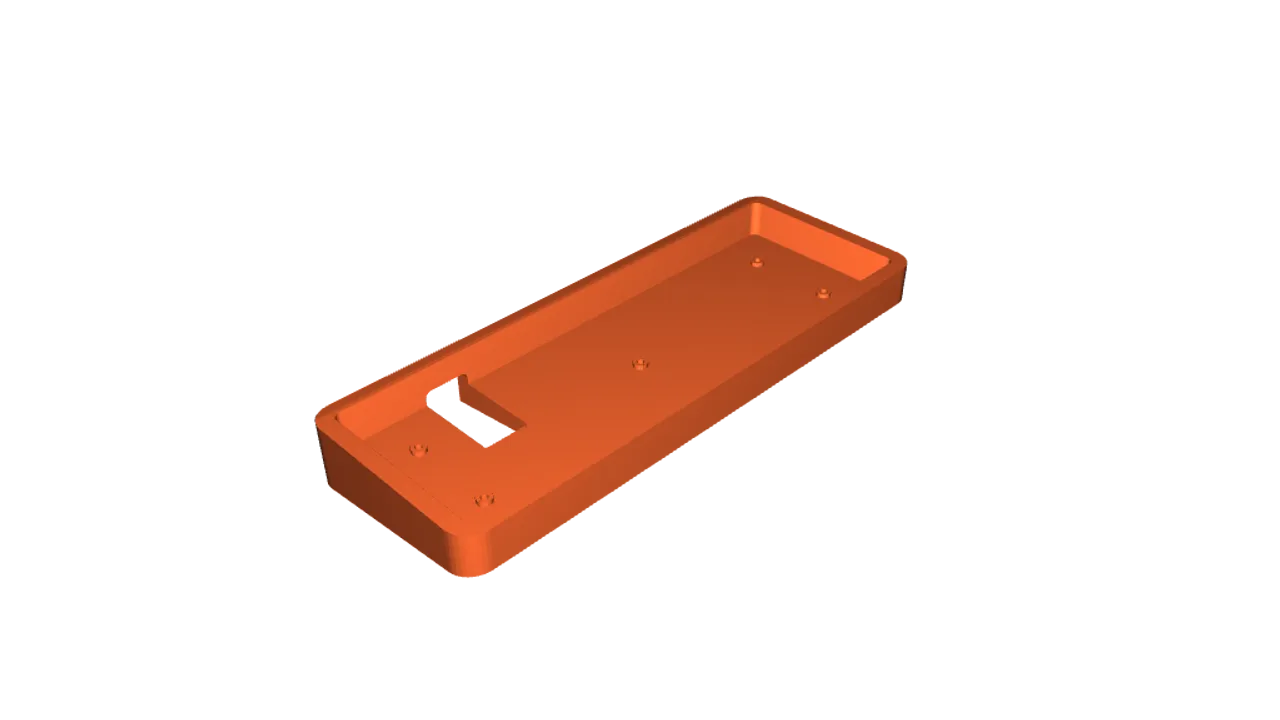 Contra Keyboard Case by Custom KBD | Download free STL model ...