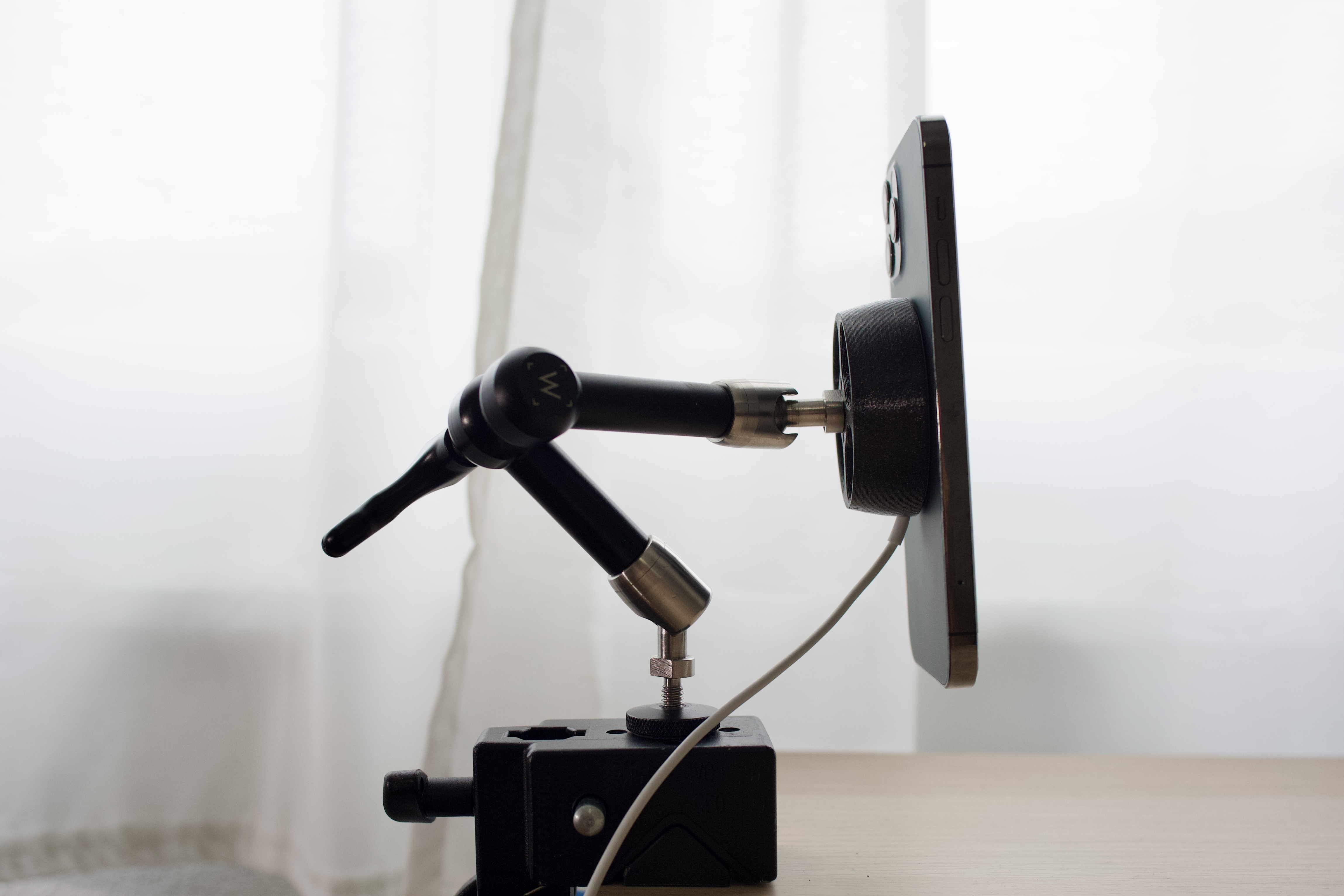 MagSafe Holder with 1/4-20 or 3/8-16 thread and Arri locking pin by ...