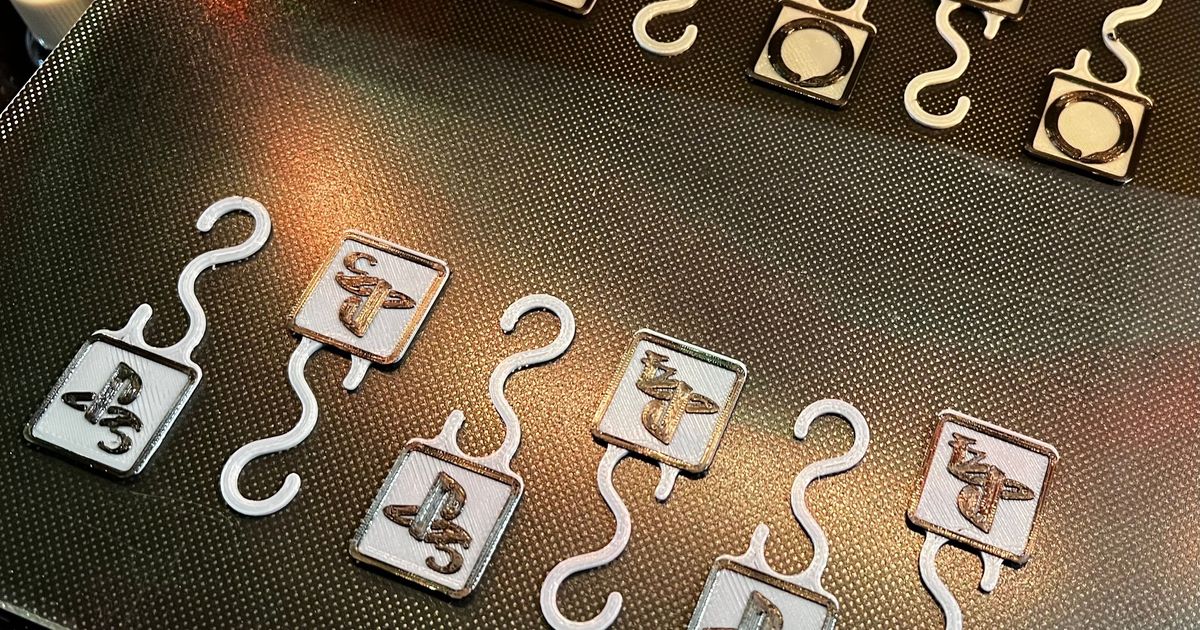 Cable Tag by Nephrime | Download free STL model | Printables.com