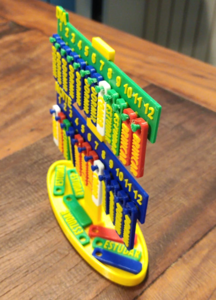 Day Organizer - Portuguese by Fabio Zonno | Download free STL model ...