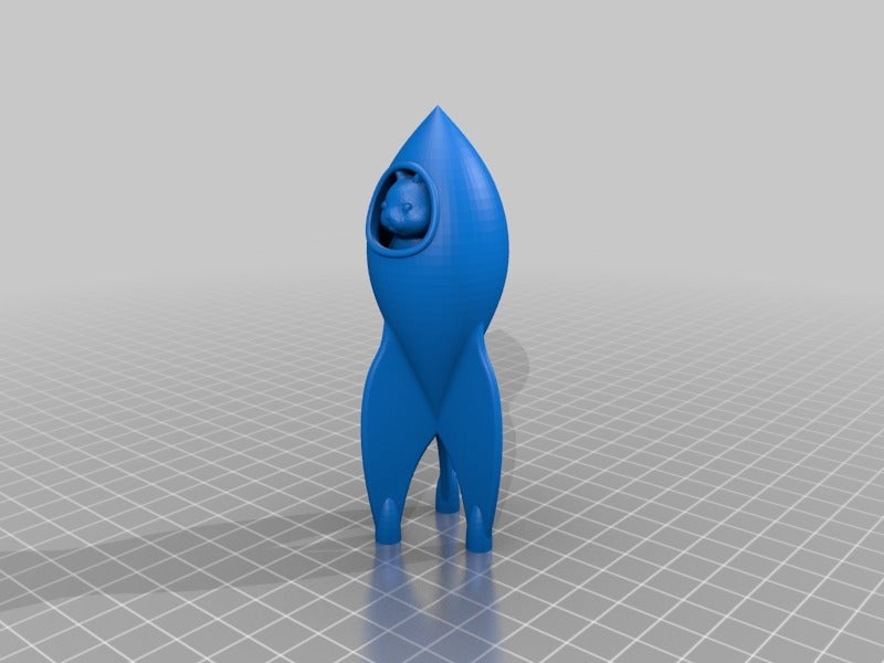 Rocket Squirrel by ZRex | Download free STL model | Printables.com