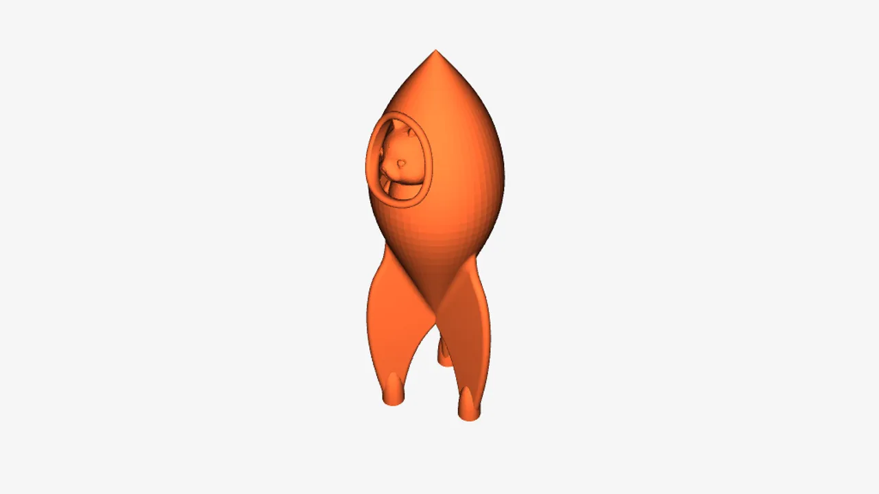 Rocket Squirrel by ZRex | Download free STL model | Printables.com