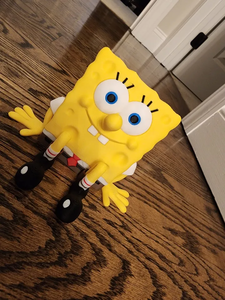 Colorized Spongebob for Bambu X1 with 2 AMS Units (6 Colors) by Daniel ...